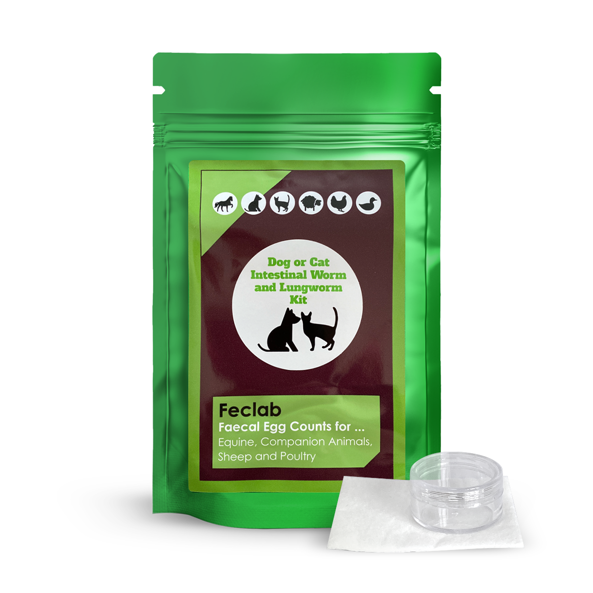 Feclab Dog & Cat Worm Count Kits – Verm-X